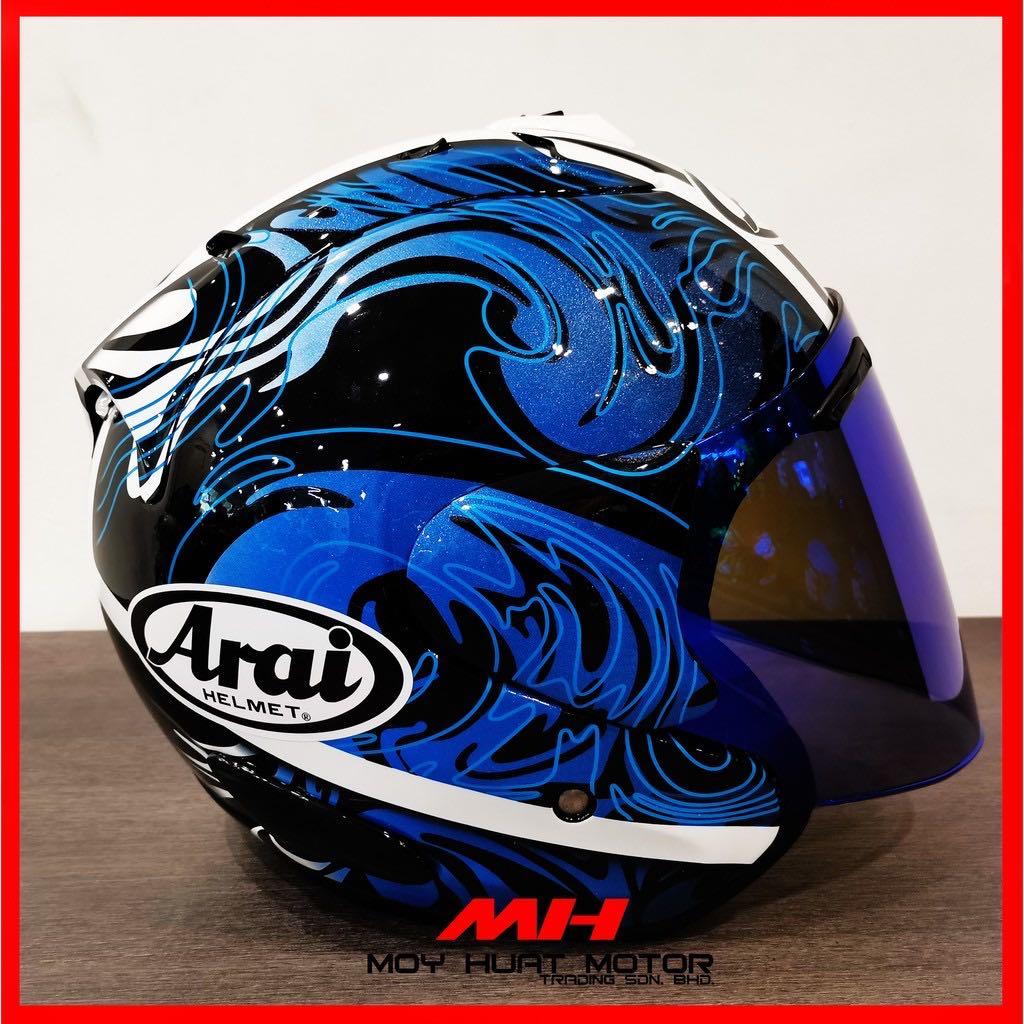 Mhr arai riptide helmet, Motorcycles, Motorcycle Accessories on Carousell