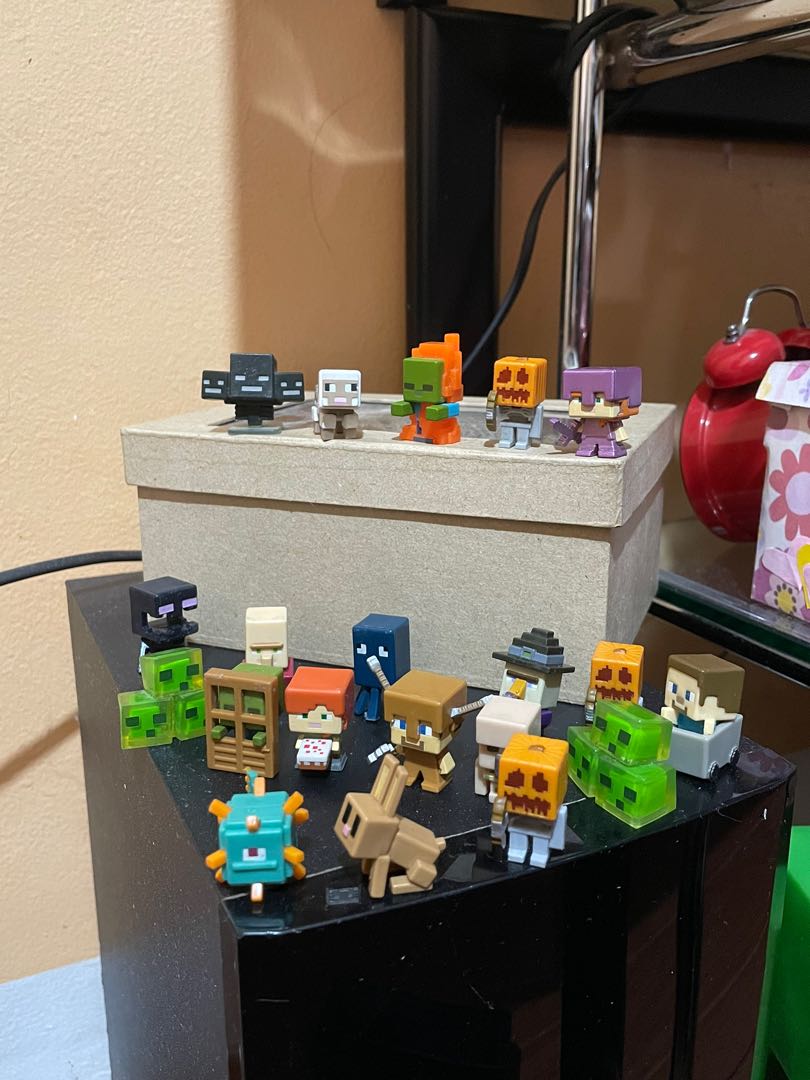 Minecraft Mini Figures, Hobbies & Toys, Toys & Games on Carousell