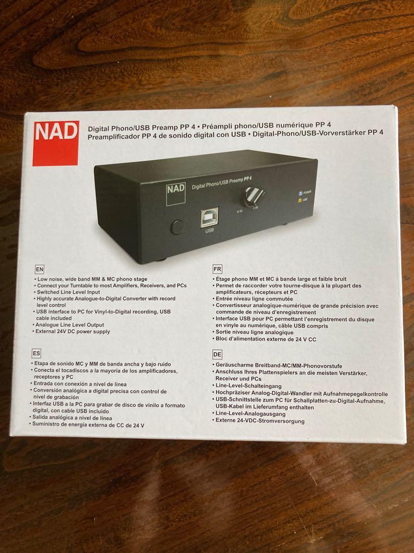 NAD PP4 Phono Preamp, Audio, Other Audio Equipment on Carousell