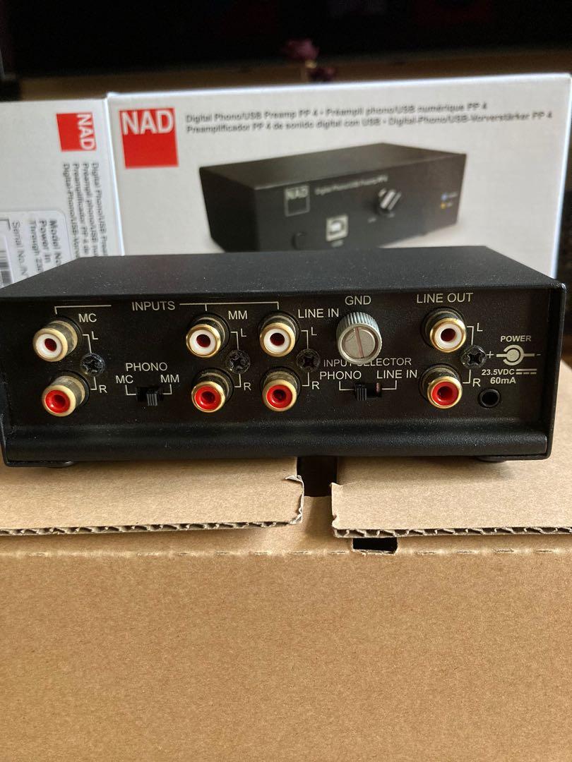 NAD PP4 Phono Preamp, Audio, Other Audio Equipment on Carousell