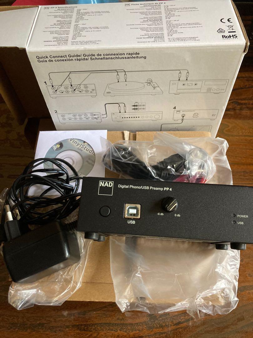 NAD PP4 Phono Preamp, Audio, Other Audio Equipment on Carousell