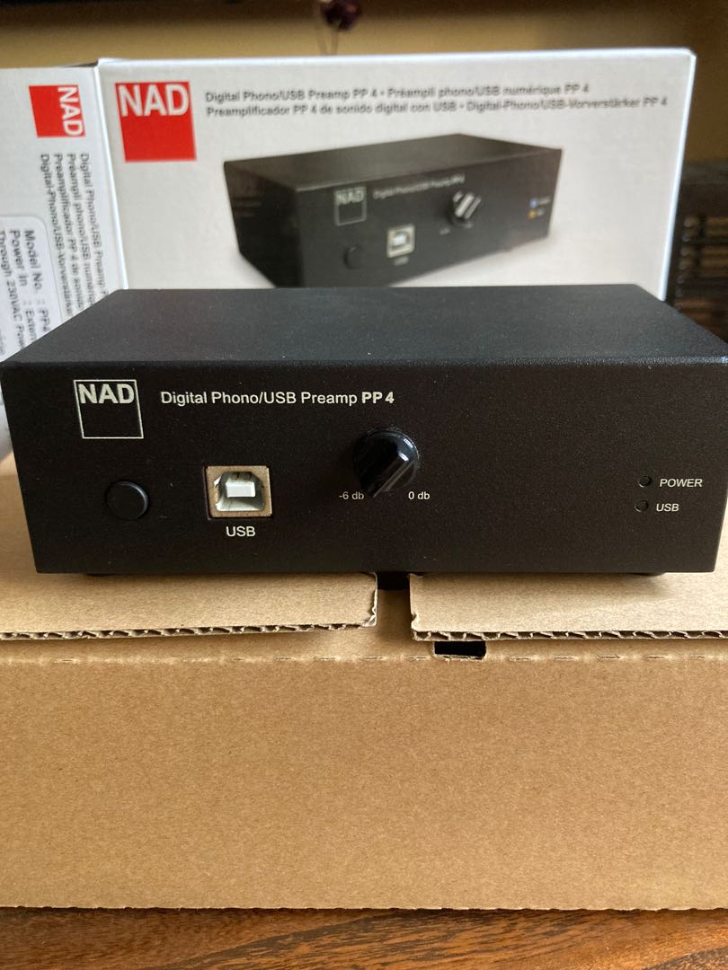 NAD PP4 Phono Preamp, Audio, Other Audio Equipment on Carousell