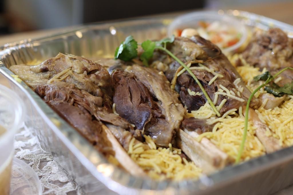 Nasi Mandi Arab Kambing Lamb Shank Arabian Mandhi Rice A.K.A Arabic ...