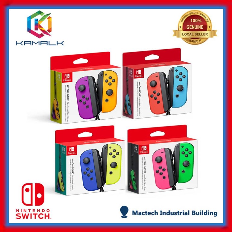 Nintendo Switch Joy-Con Controller Duo Pack - Left and Right + 3 Months ...