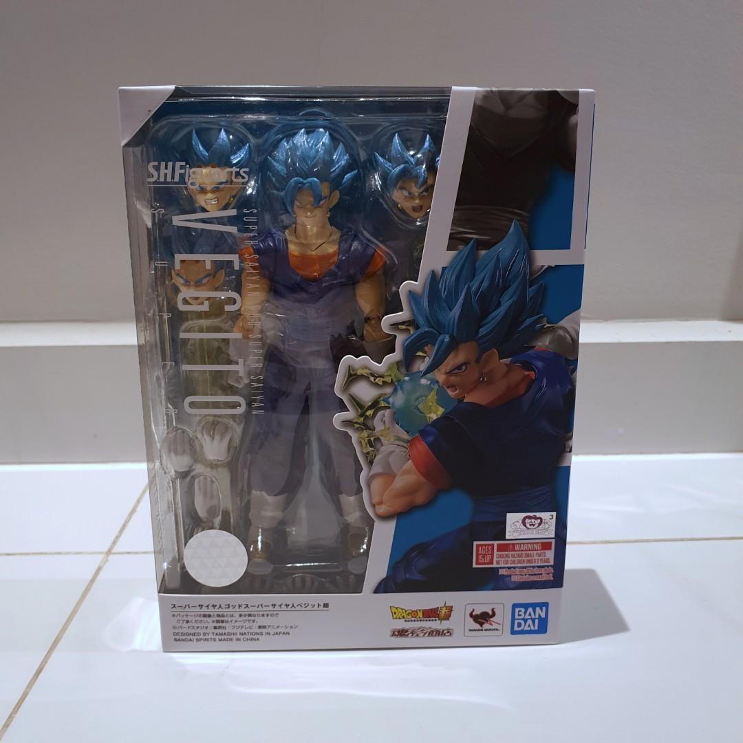 [No Nego] SHF S.H.Figuarts Dragon Ball Dragonball Super Saiyan God Blue ...