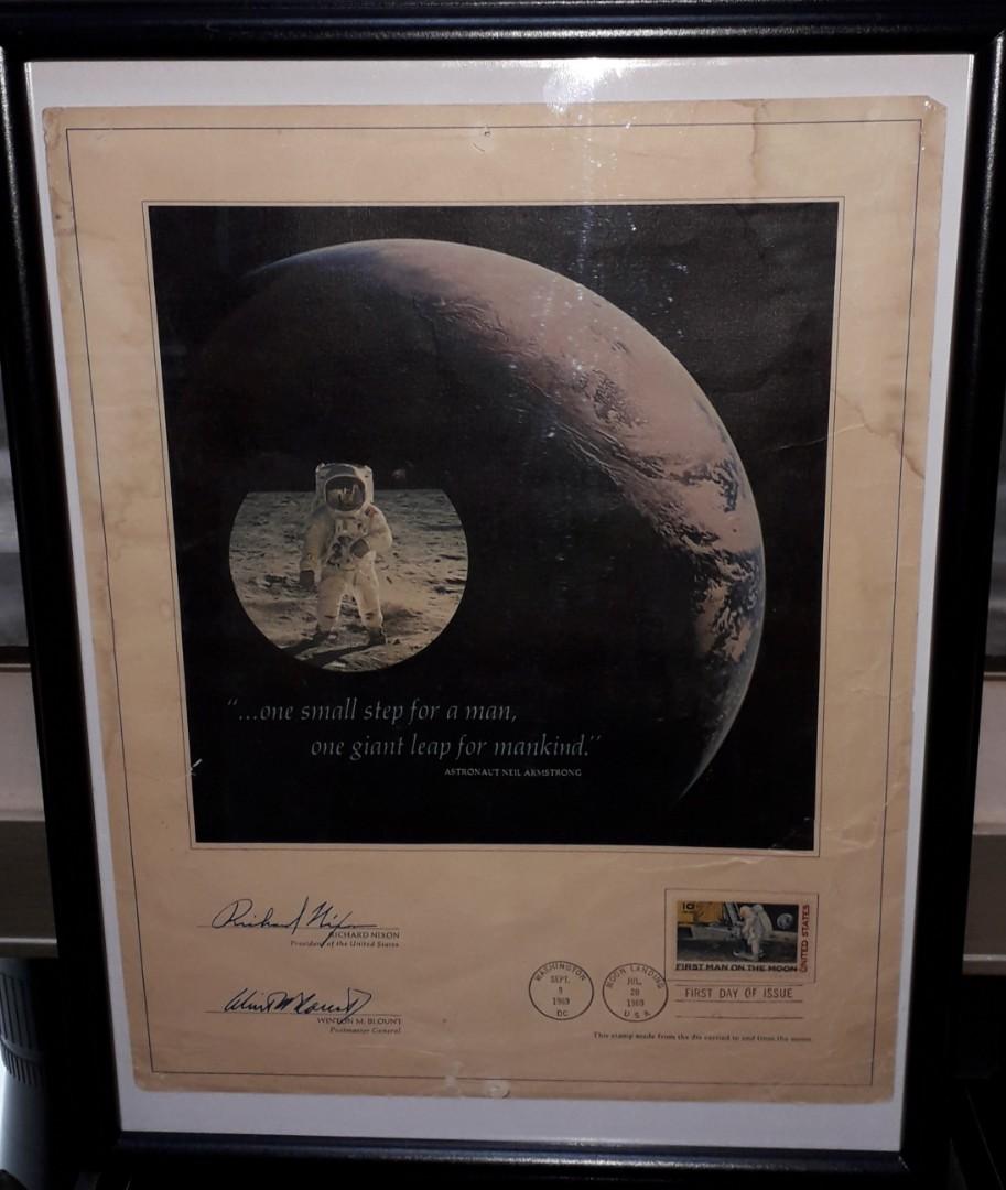 Neil Armstrong Man On The Moon Stamp