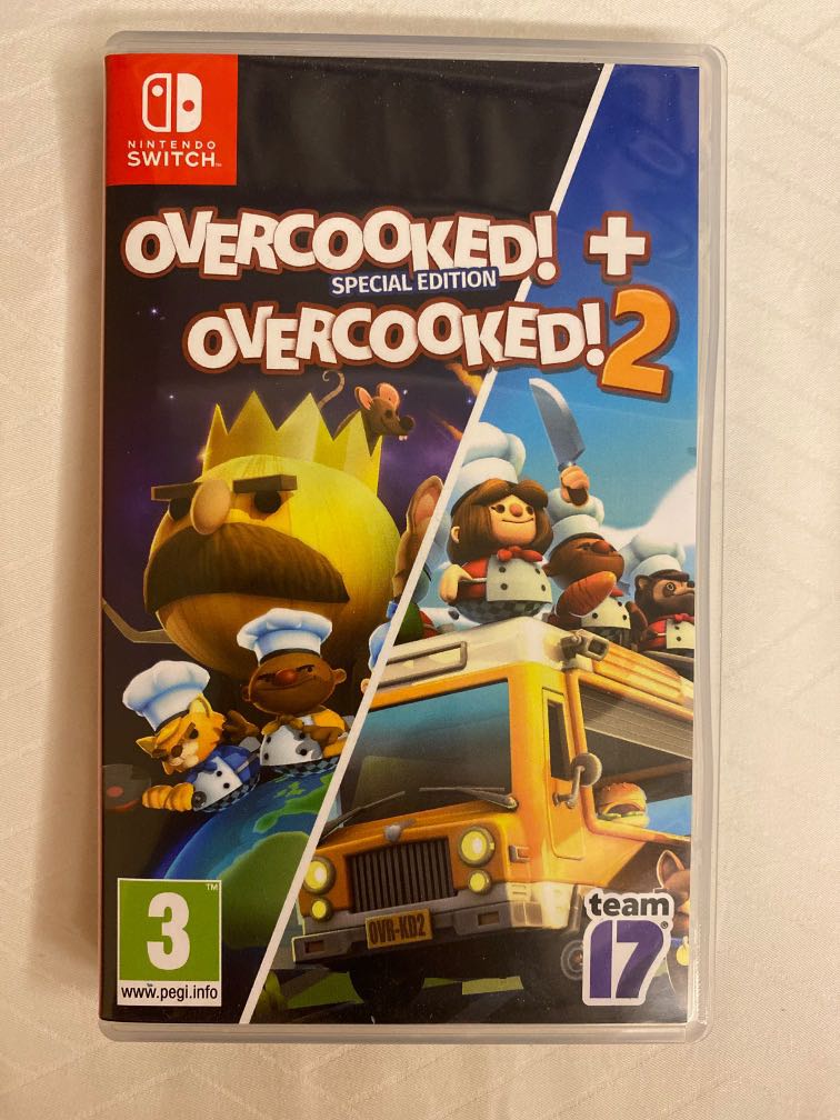 Overcooked 1 & 2, Video Gaming, Video Games, Nintendo on Carousell