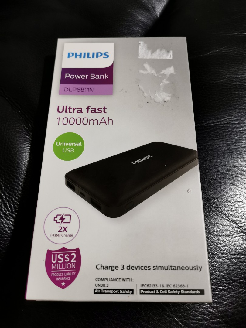 Philips PowerBank 10000mah DLP6811N (RESERVED), Mobile Phones & Gadgets ...