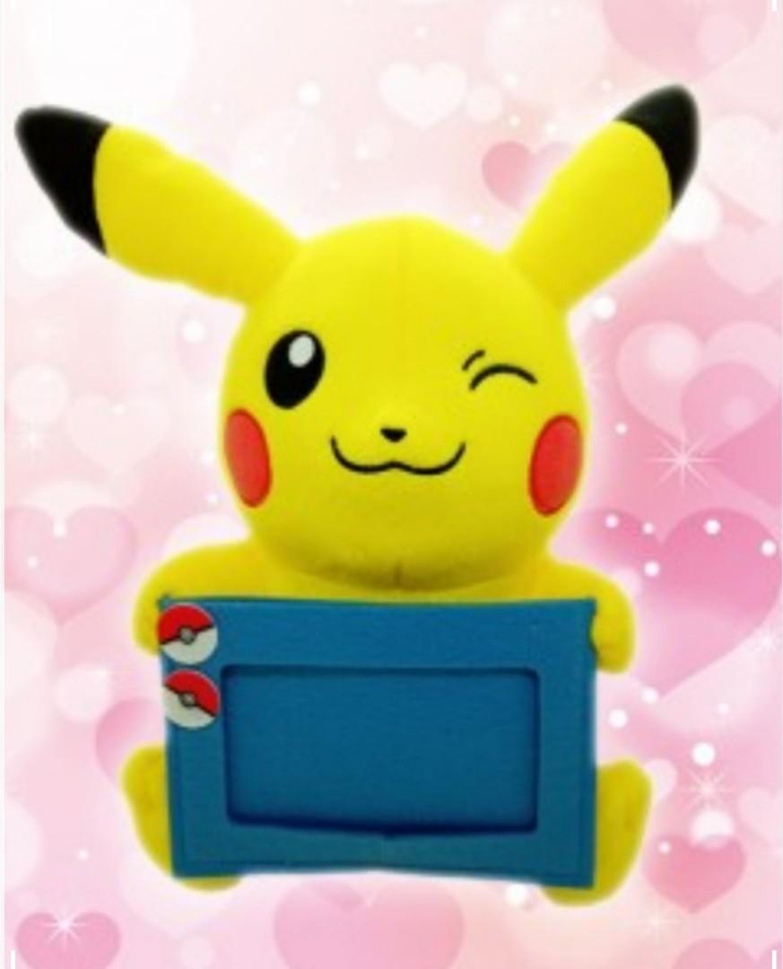 Pikachu Pokemon Photo Frame Plush Banpresto, Hobbies & Toys, Toys ...