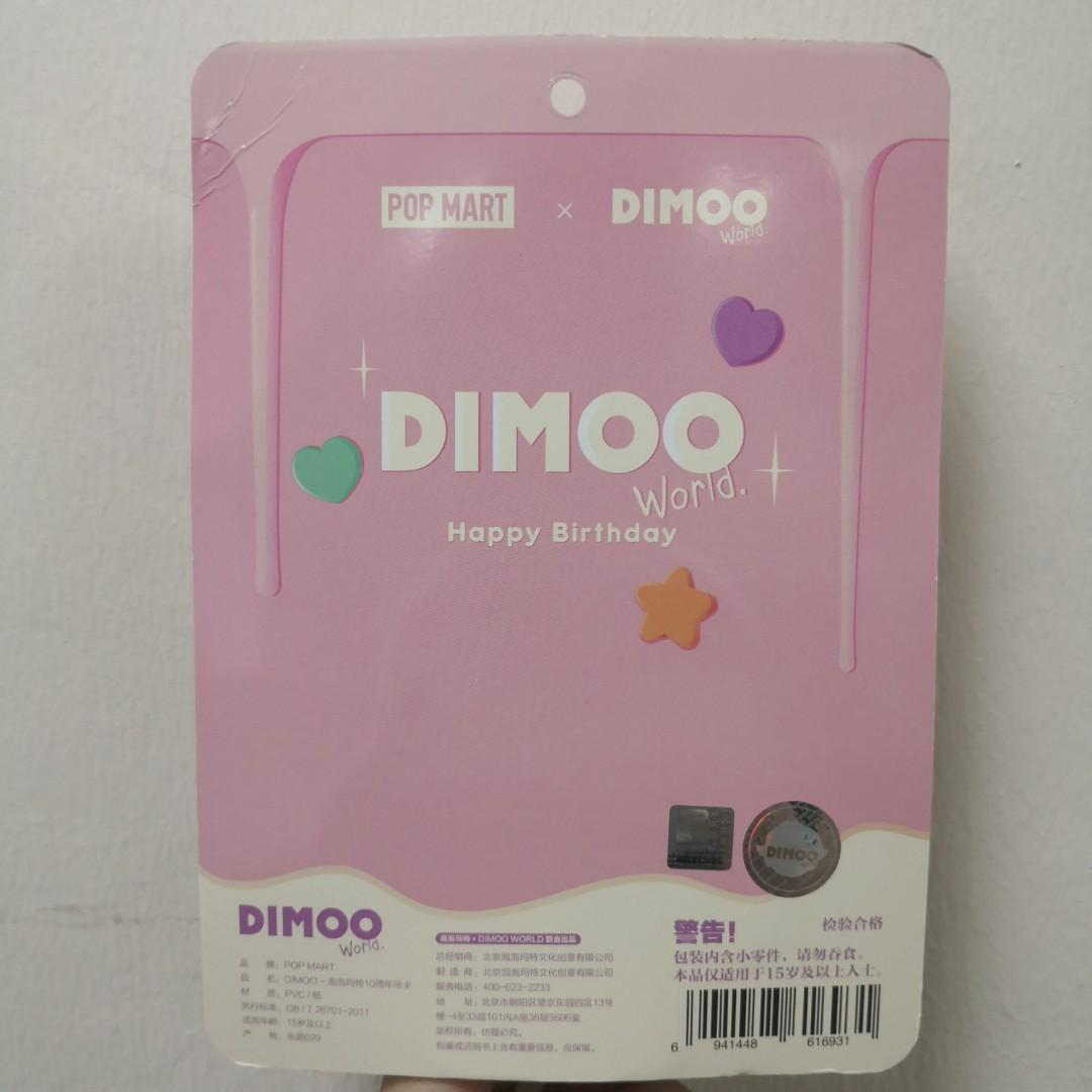 POPMART DIMOO 10th anniversary happy birthday, Hobbies & Toys, Toys ...