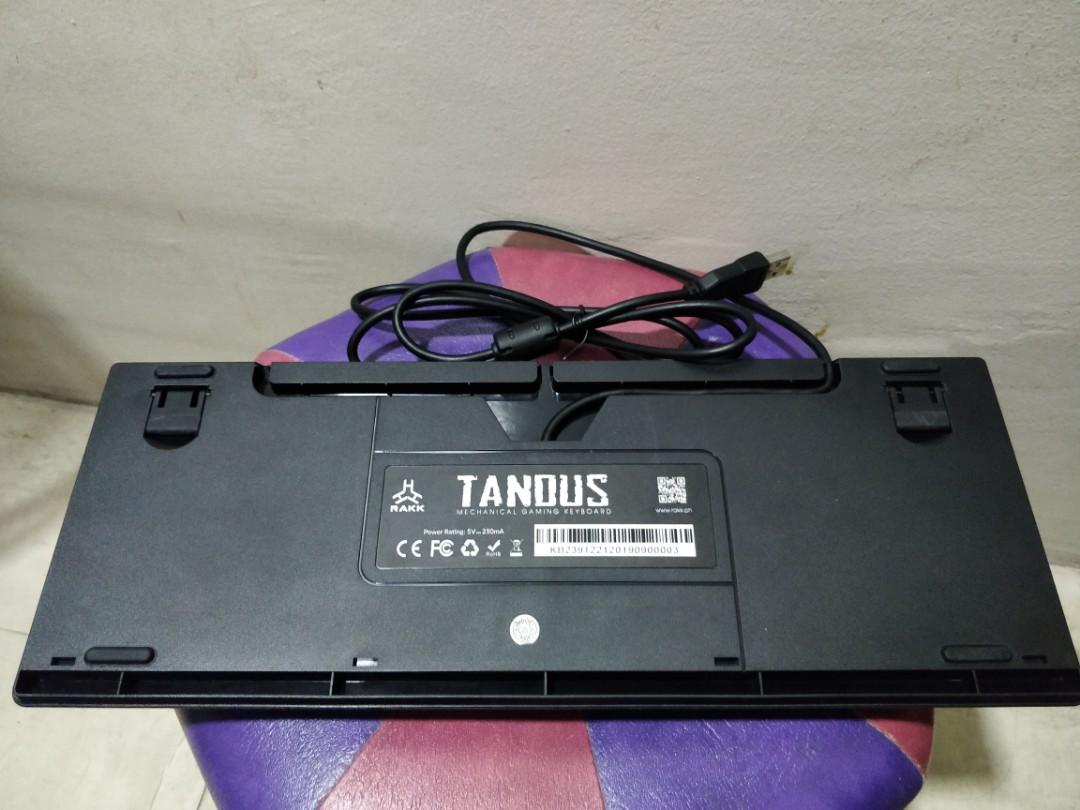Rakk Tandus Mechanical Keyboard Outemu Blue Switch, Computers & Tech ...