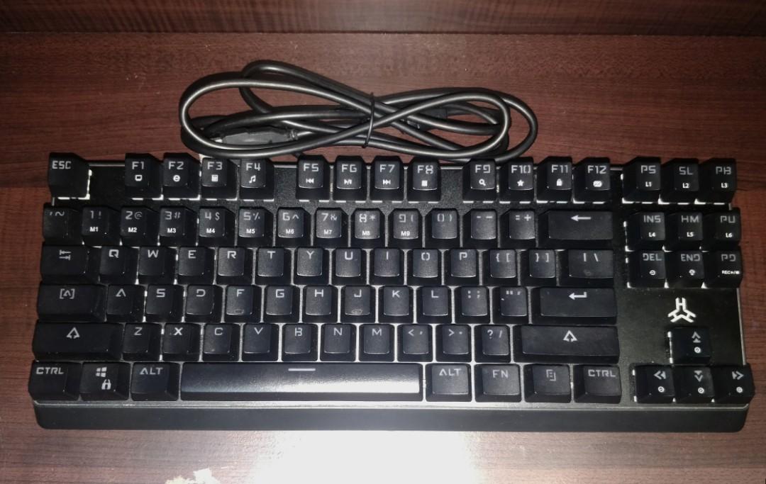 Rakk Tandus Mechanical Keyboard Outemu Blue Switch, Computers & Tech ...