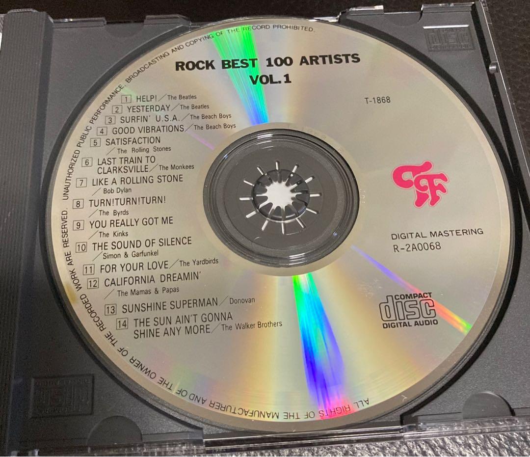 Rock Best 100 Artists Vol 1-10 (10 CD) Japan Pressing with OBI and lyrics, 興趣及遊戲, 收藏品及紀念品, 明星周邊 ...