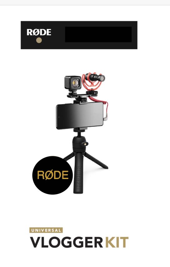 RODE VLOGGER KIT, Audio, Microphones on Carousell