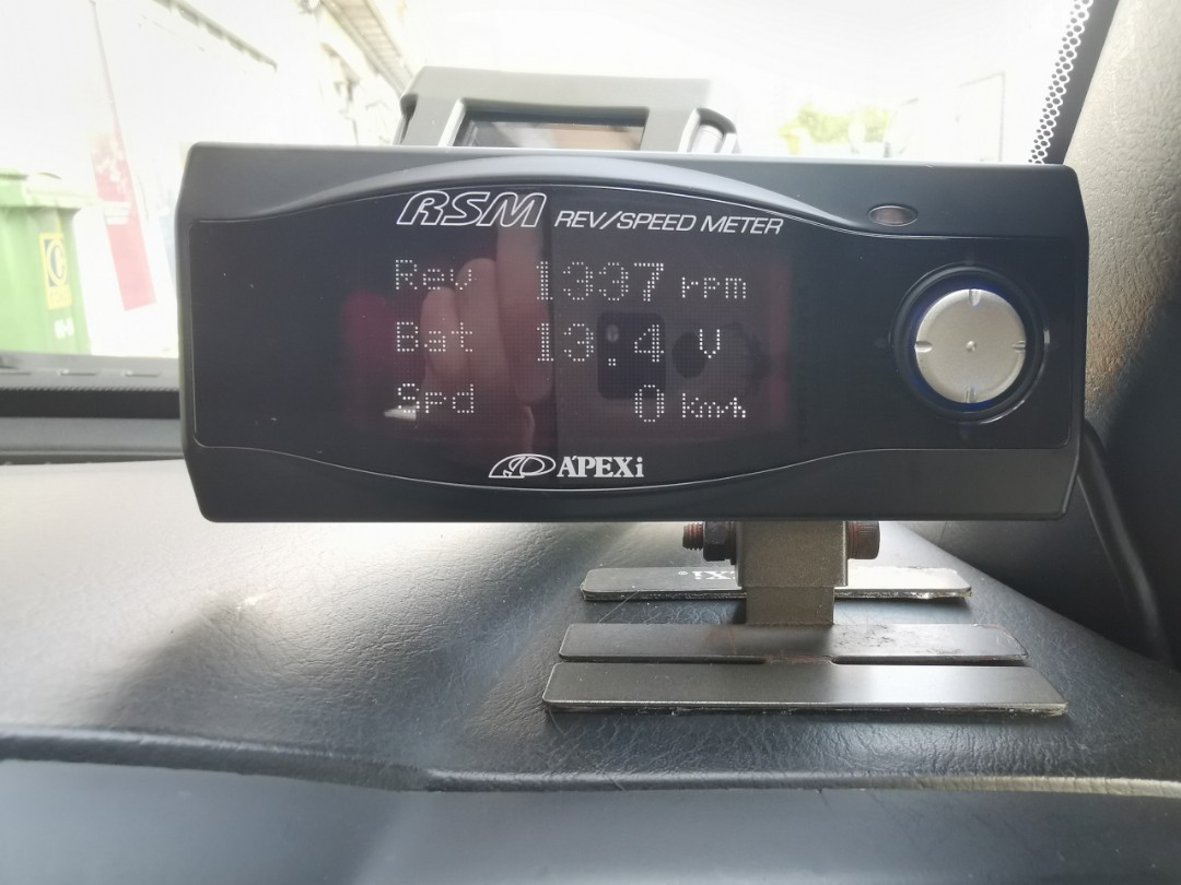 RSM rev/speed meter (apexi), Car Accessories, Electronics & Lights on Carousell