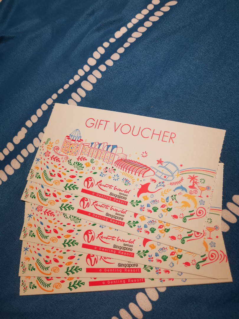 RWS GIFT VOUCHER, Tickets & Vouchers, Vouchers on Carousell