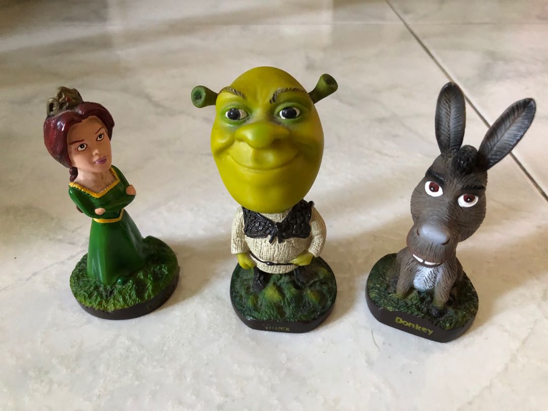 Shrek Fiona Donkey Figurines, Hobbies & Toys, Memorabilia ...