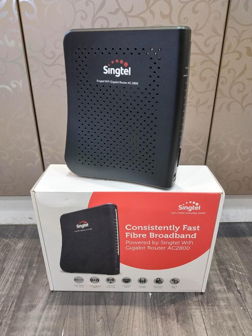 Singtel WiFi Gigabit Router AC2800, Computers & Tech, Parts ...