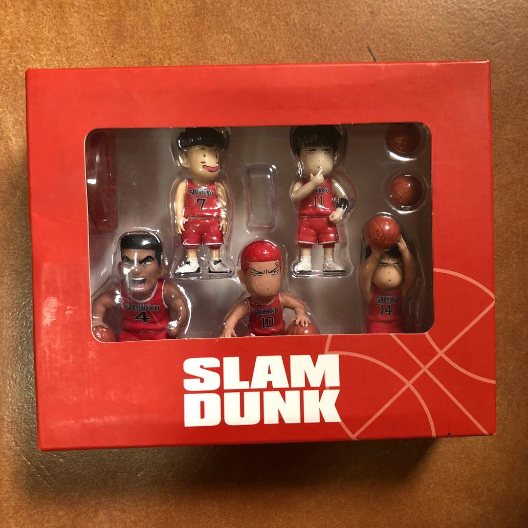 Slam Dunk Dasin Model - Chibi Shohoku Team Mini SlamDunk 5-in-1 Anime ...