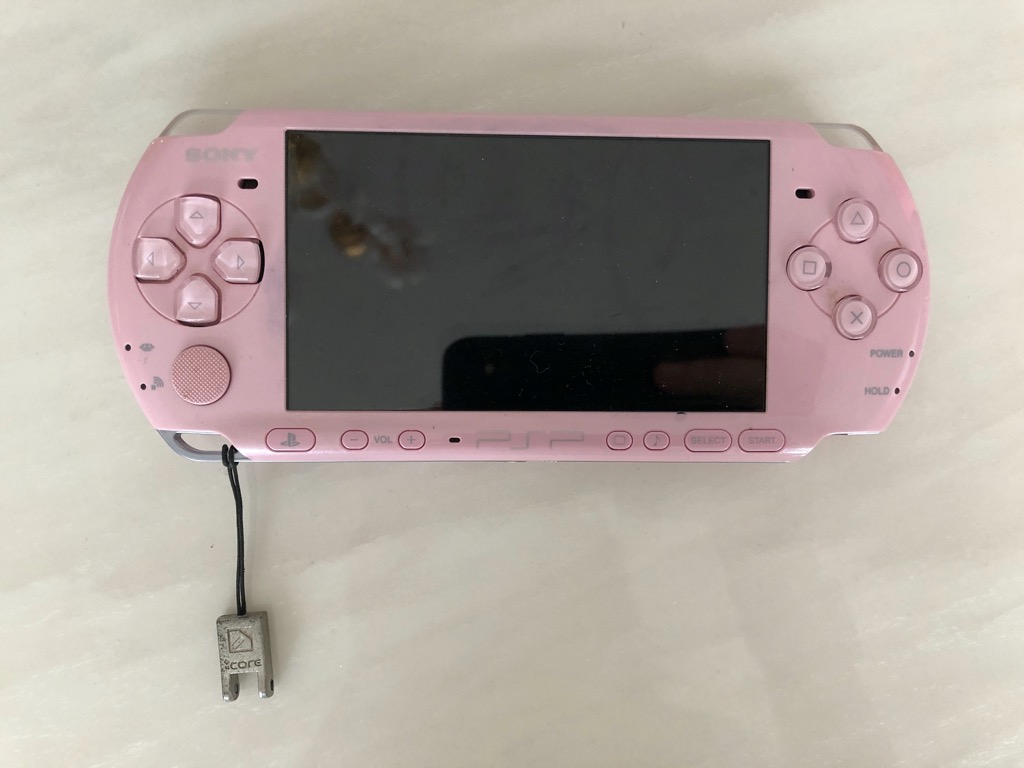 Sony PSP 3000 Launch Edition Blossom Pink, Video Gaming, Video Game ...