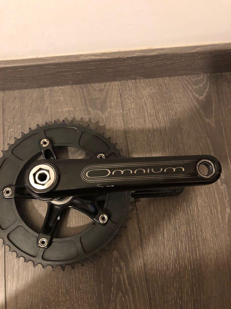 Sram Omnium track 165mm Crankset, Sports Equipment, Bicycles & Parts ...