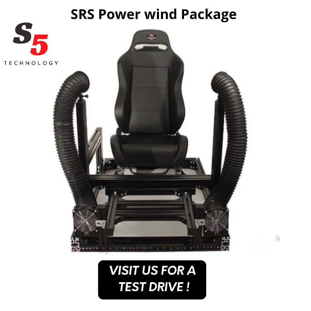 SRS Power Wind / SRS wind tunnel / sim racing wind tunnel / racing fan ...