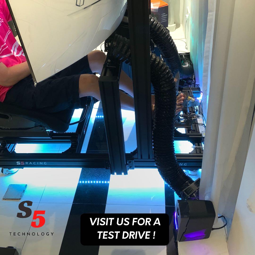 SRS Power Wind / SRS wind tunnel / sim racing wind tunnel / racing fan ...