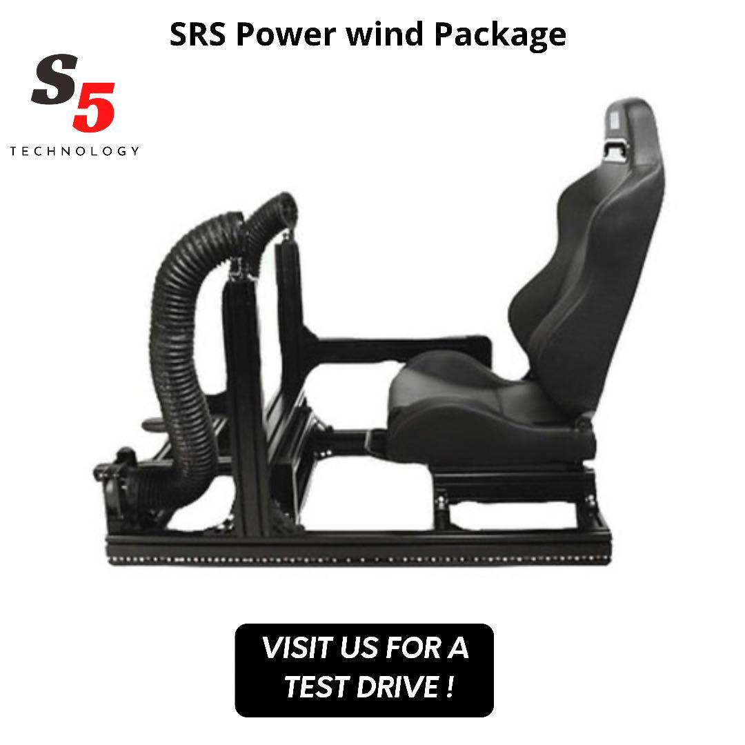 SRS Power Wind / SRS wind tunnel / sim racing wind tunnel / racing fan ...