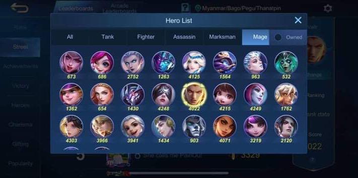 Stacked Support Win Rates MLBB Account, Video Gaming, Gaming ...