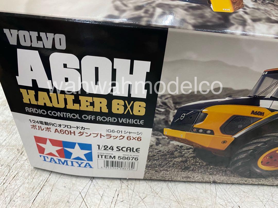 Tamiya 58676 Volvo A60H Hauler 6x6 (G6-01), 興趣及遊戲, 玩具 & 遊戲類 - Carousell