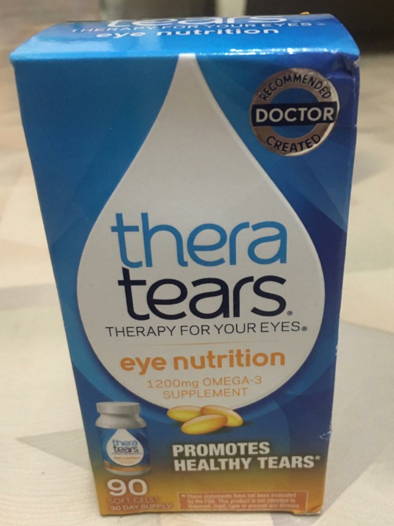 Thera Tears - eyes nutrition, Health & Nutrition, Health Supplements ...