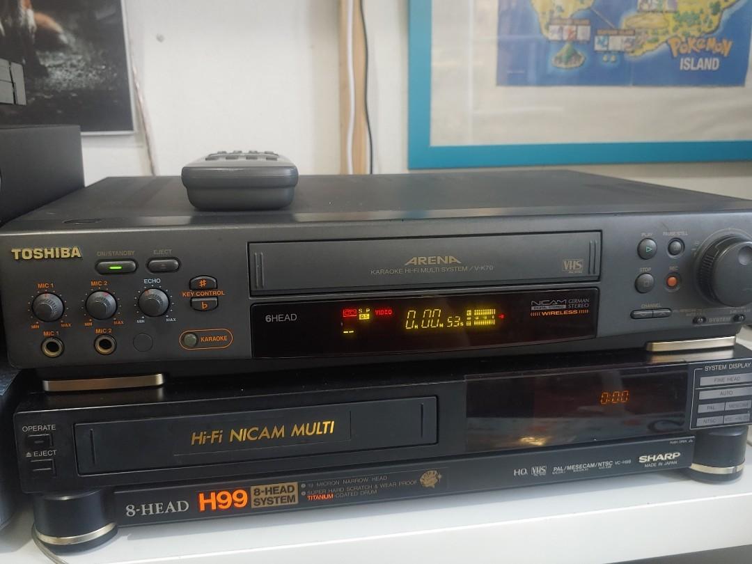 Toshiba Arena 6 Head VCR VHS Hi-Fi, TV & Home Appliances, TV & Entertainment, TV Parts ...