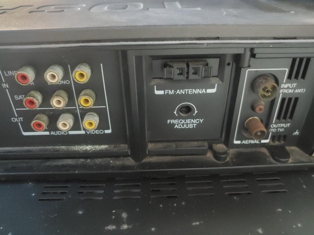Toshiba Arena 6 Head VCR VHS Hi-Fi, TV & Home Appliances, TV ...