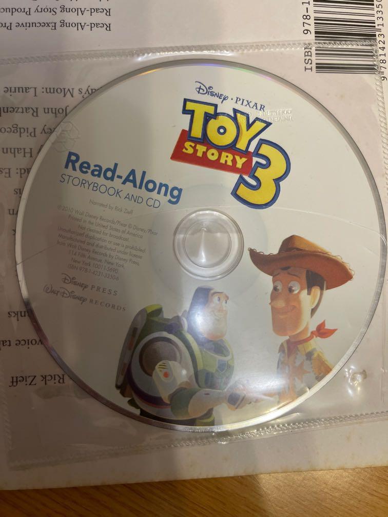 Toy Story 3 (Read-along storybook & CD), 興趣及遊戲, 書本 & 文具, 小說 & 故事書 ...