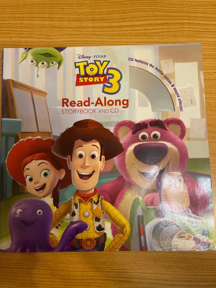 Toy Story 3 (Read-along storybook & CD), 興趣及遊戲, 書本 & 文具, 小說 & 故事書 ...