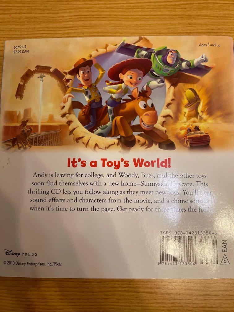 Toy Story 3 (Read-along storybook & CD), 興趣及遊戲, 書本 & 文具, 小說 & 故事書 ...