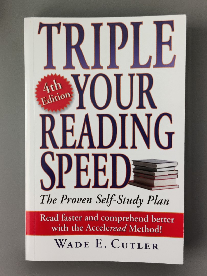 Triple Your Reading Speed, Hobbies & Toys, Books & Magazines, Fiction ...