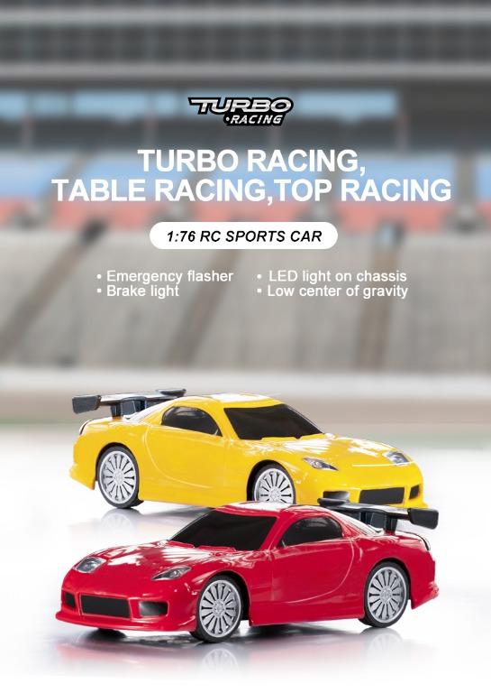 Turbo Racing 1/76 RTR Fully Proportional Control Mini Sports Car Newest ...