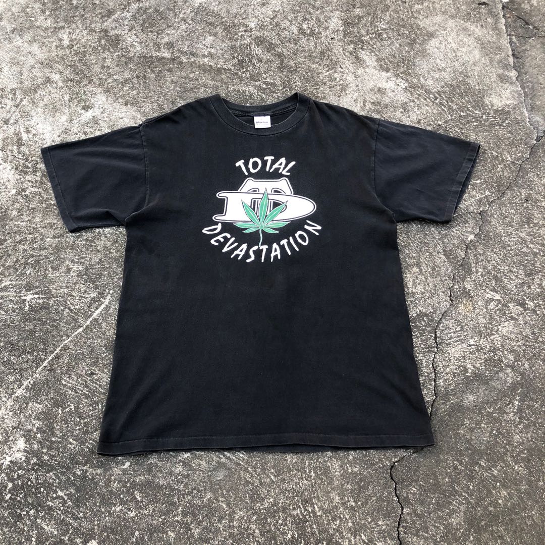 Vintage 90s Total Devastation Rap tee, Men's Fashion, Tops & Sets ...