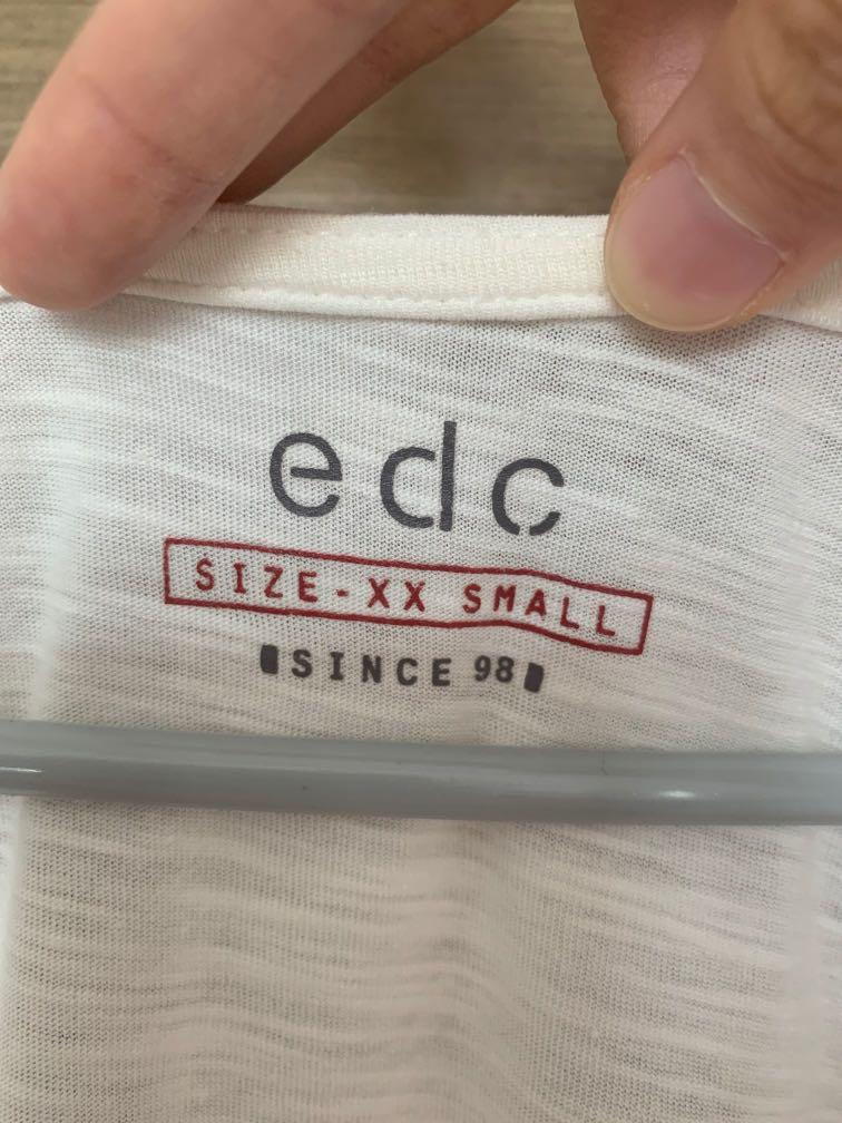 White EDC Top, Women's Fashion, Tops, Other Tops on Carousell