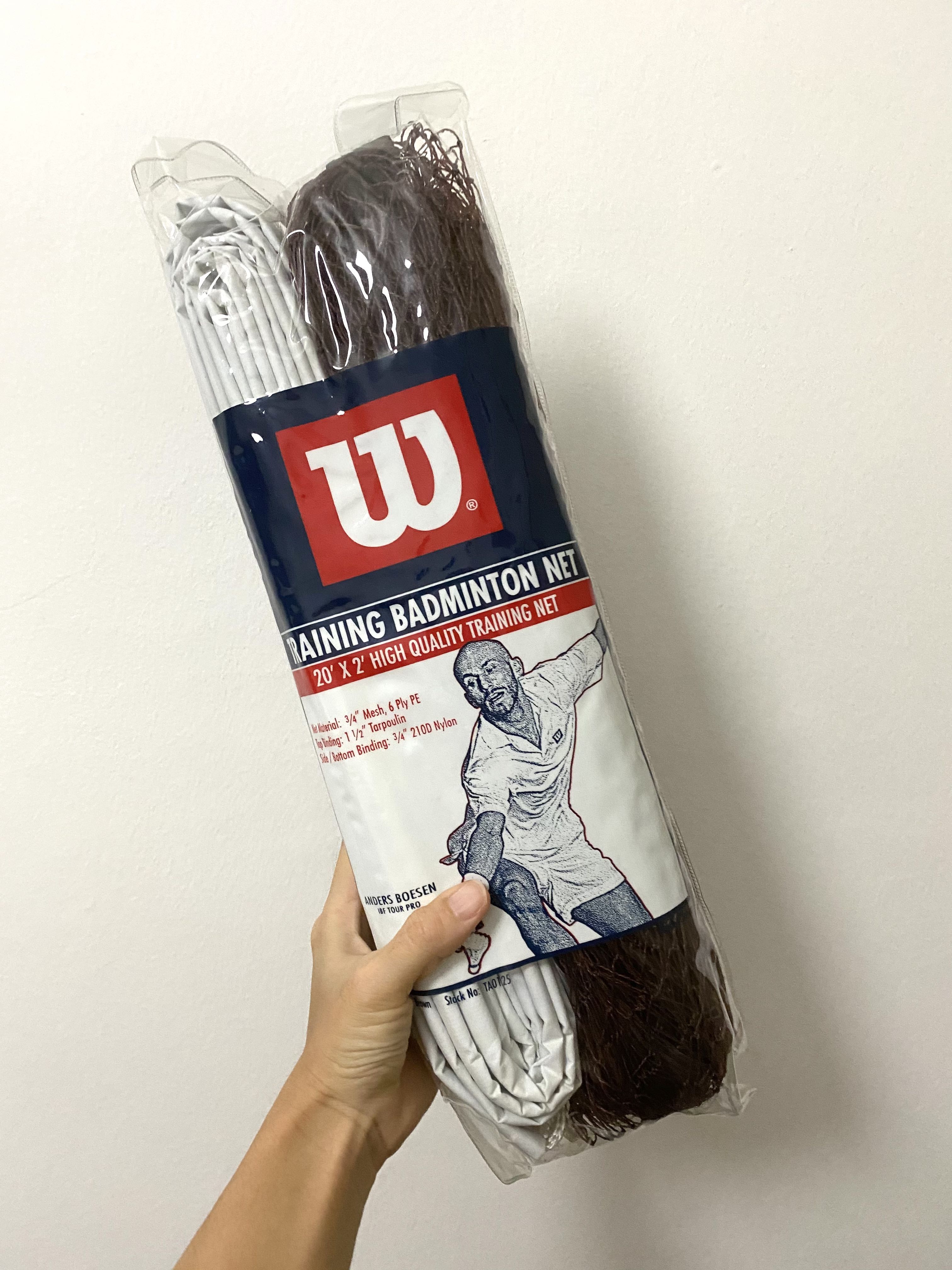 Wilson Badminton Net, Sports Equipment, Sports & Games, Racket & Ball ...