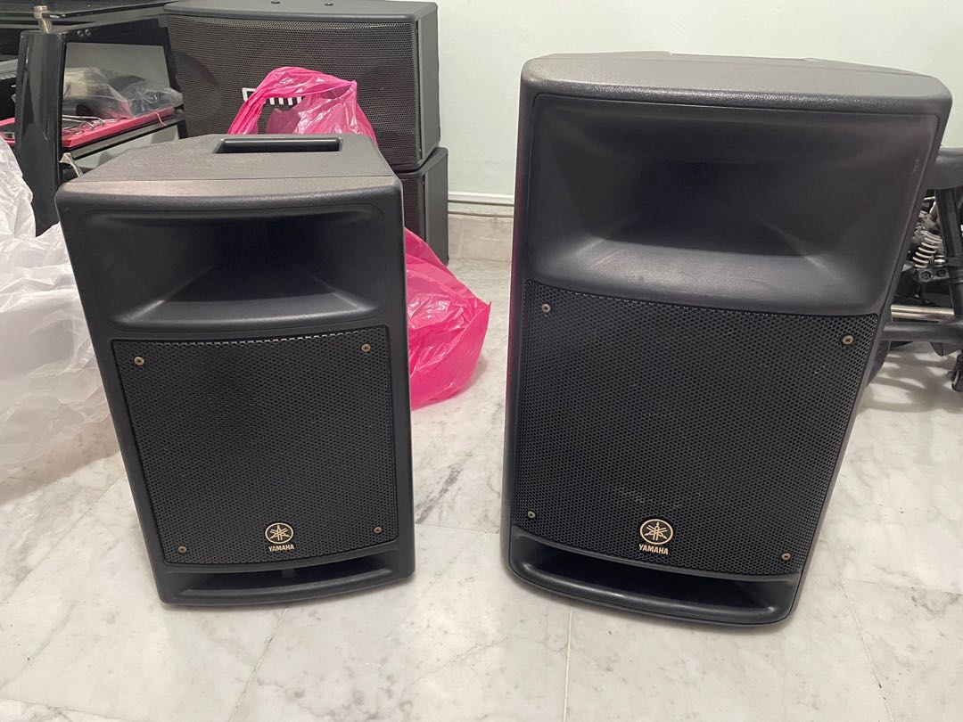 Yamaha STAGEPAS Speakers 250M & 150M Dual Monitor Portable PA System ...