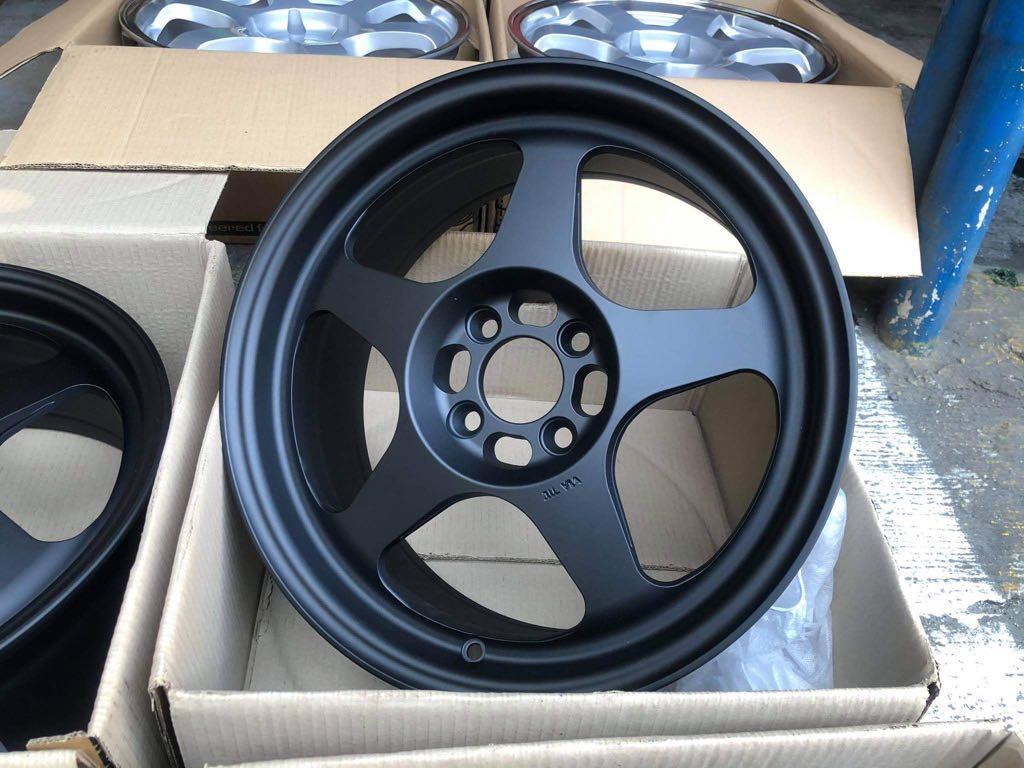 16" Rota Slipstream Flatblack 4Holes pcd 100 Bnew mags, Car Parts ...