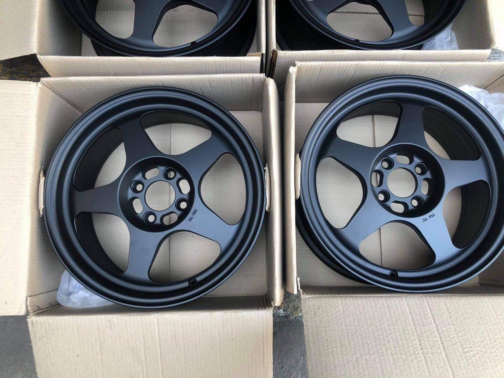 16" Rota Slipstream Flatblack 4Holes pcd 100 Bnew mags, Car Parts ...