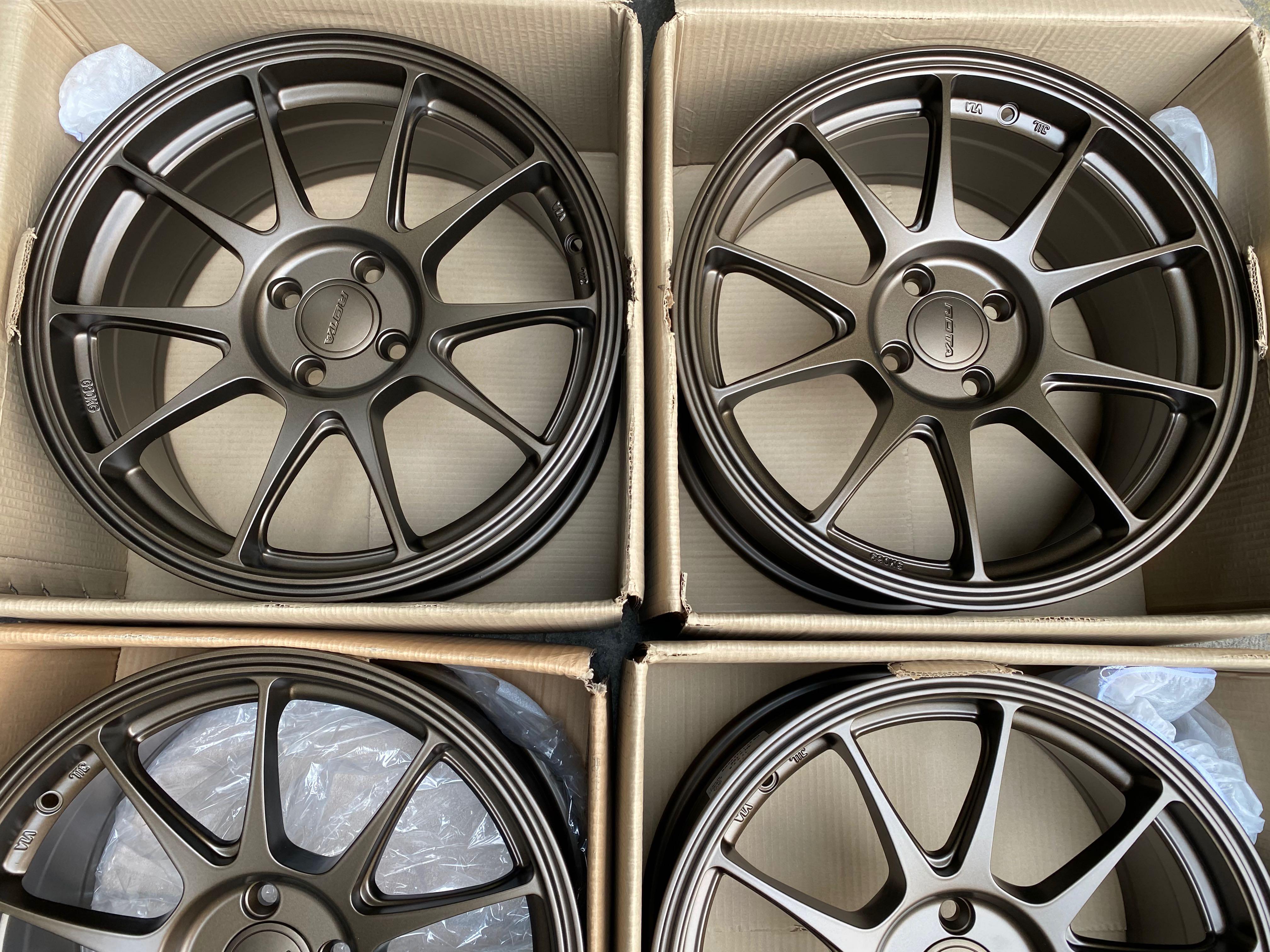 17" Rota Titan Bronze 4Holes pcd 100 Bnew Mags, Car Parts & Accessories ...