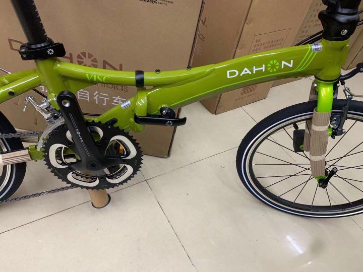 2021 DAHON VISC D18 (ARA083) 18速 20吋 鋁合金 折叠車 送水架前後蛙燈叮叮, 運動產品, 單車及配件, 單車 - Carousell