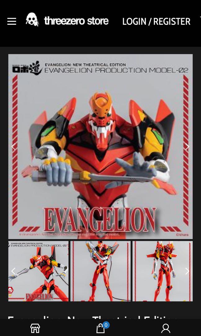 3A Evangelion Production Model-02 threezero threeA no gundam, Hobbies ...