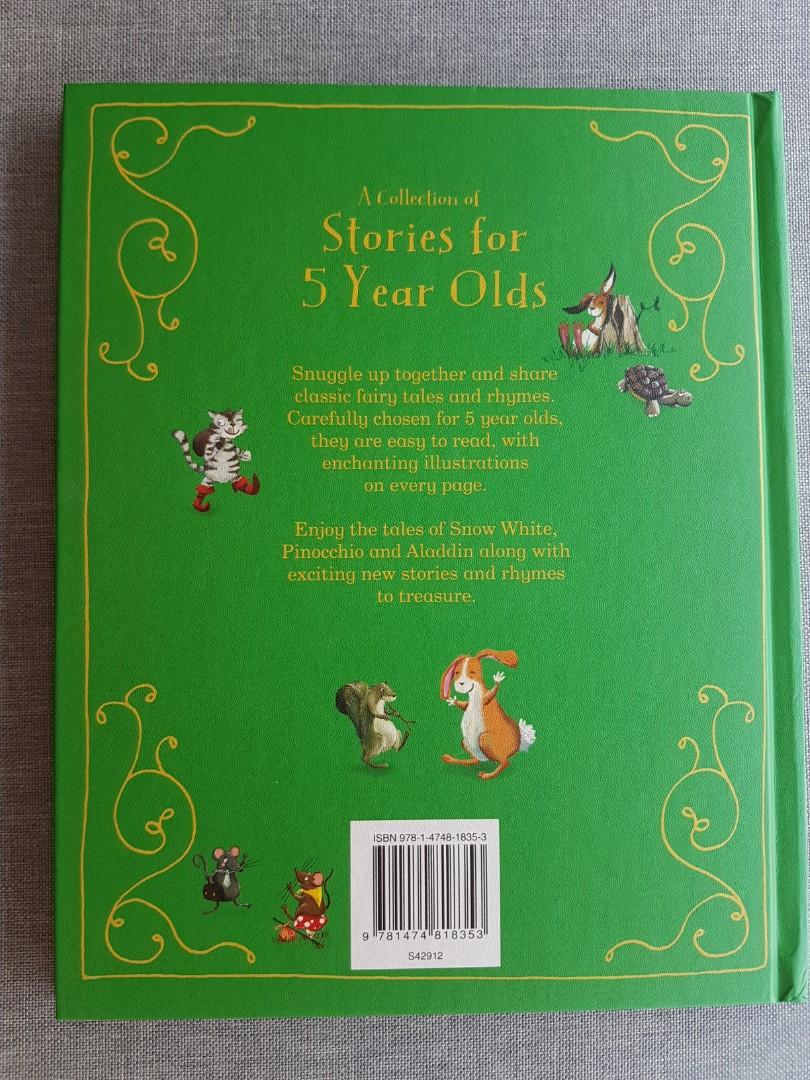 A Collection Of Stories For 5 Year Olds Children Storybook, Hobbies ...
