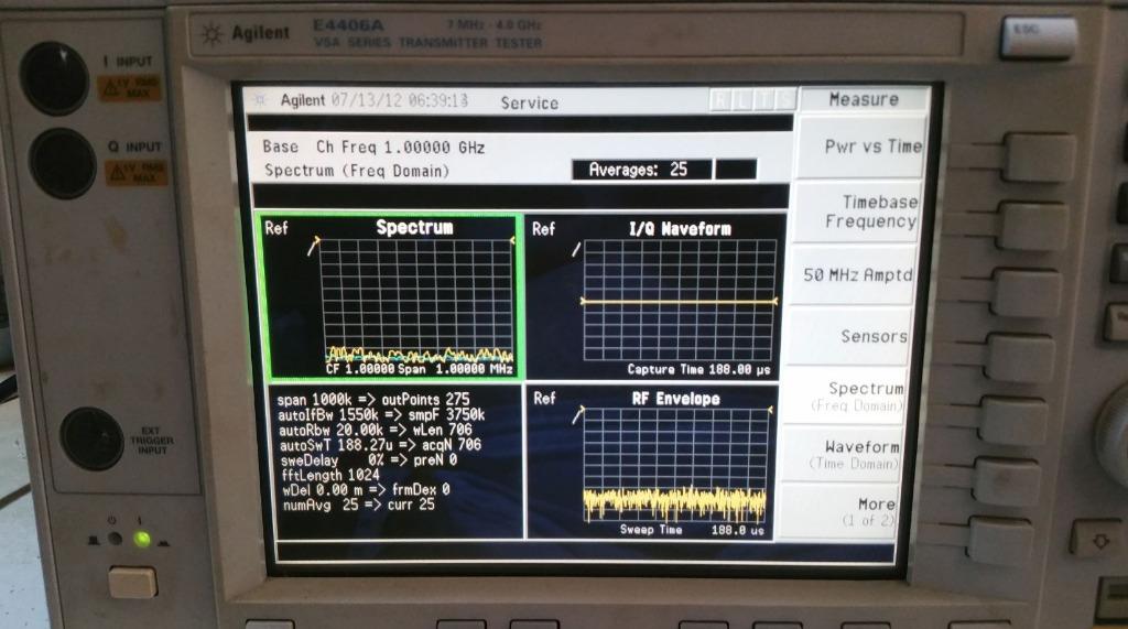 AGILENT E4406A VSA Transmitter Tester, 7 MHz to 4 GHz [TAG KeySight ...