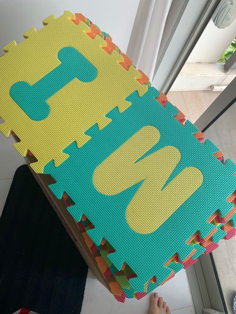 Alphabet Foam Mat, Babies & Kids, Infant Playtime on Carousell